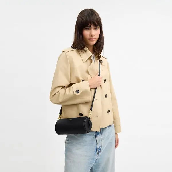COACH Barrel Bag - Brass/black