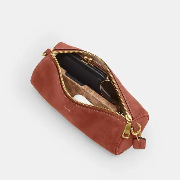 COACH Barrel Bag - Brass/clay