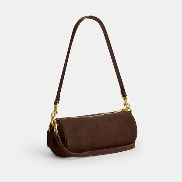 COACH Barrel Bag - Brass/dark Chocolate