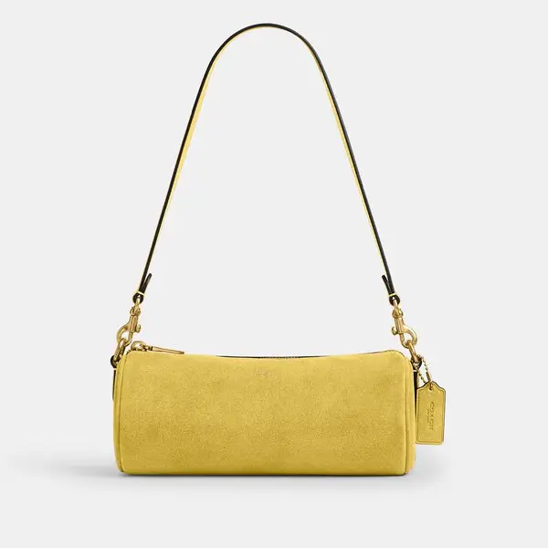 COACH Barrel Bag - Brass/light Citron