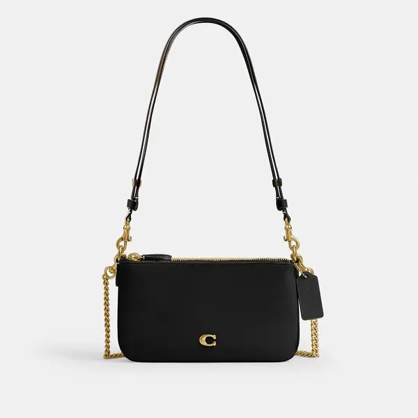 COACH Audrey Crossbody Bag - Brass/black