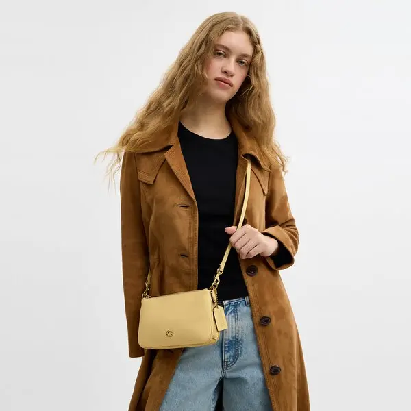 COACH Audrey Crossbody Bag - Brass/vanilla