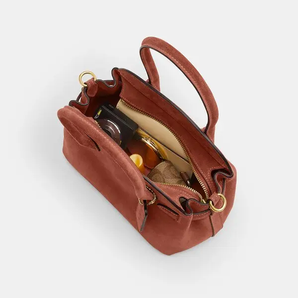 COACH Soft Empire Carryall 21 - Brass/clay
