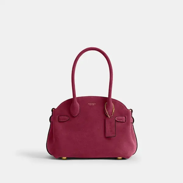 COACH Soft Empire Carryall Bag 21 - Brass/dark Fuchsia