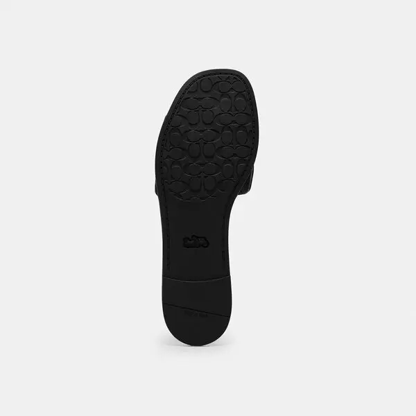 COACH Holly Quilted Sandal - Black