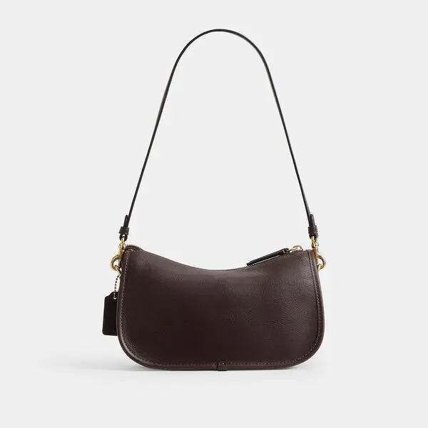 COACH Twin Turnlock Waverly Bag - Brass/maple