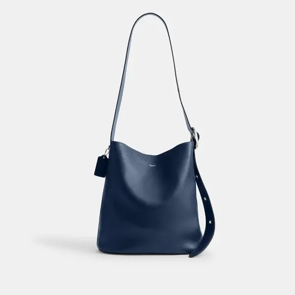 COACH Bleecker Bucket Bag 36 - Navy