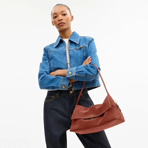 COACH Chelsea 36 Shoulder Bag - Brass/clay