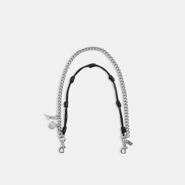 COACH Mixed Strap Charm - Black