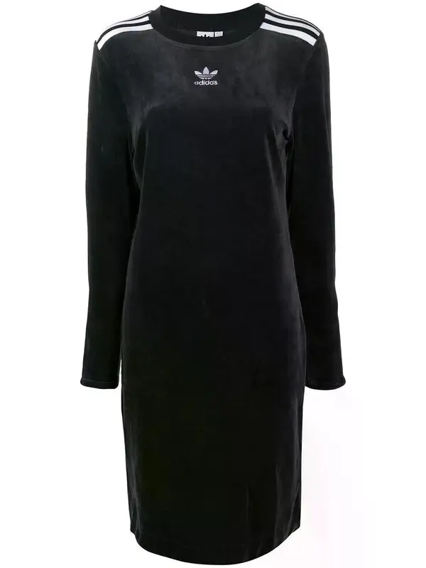 Adidas Long Sleeved Logo Dress