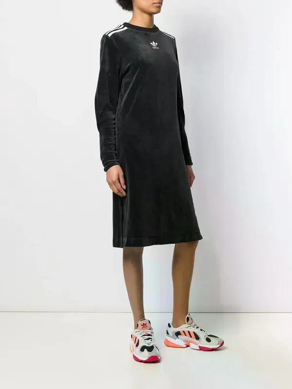 Adidas Long Sleeved Logo Dress