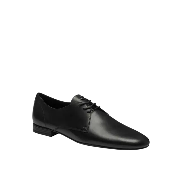 COACH Soft Derby Shoes With Lace-up Closure - Black