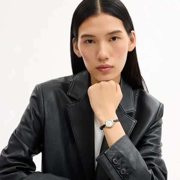 COACH Iris Watch, 22mm - Black