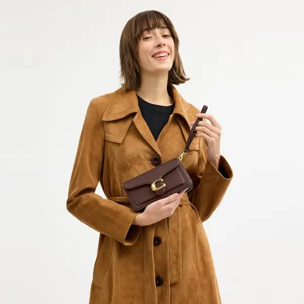 COACH Tabby Chain Crossbody Bag 19 - Brass/maple