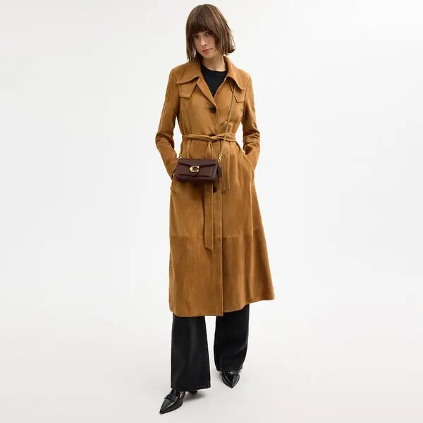 COACH Tabby Chain Crossbody Bag 19 - Brass/maple