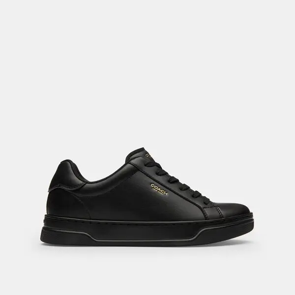COACH High Line Lace-up Sneakers - Black/black
