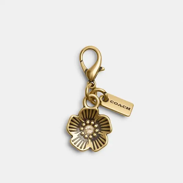 COACH Diy Tea Rose Charm