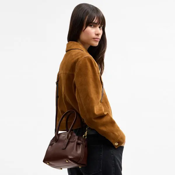 COACH Soft Empire Carryall Bag 21 - Brass/maple
