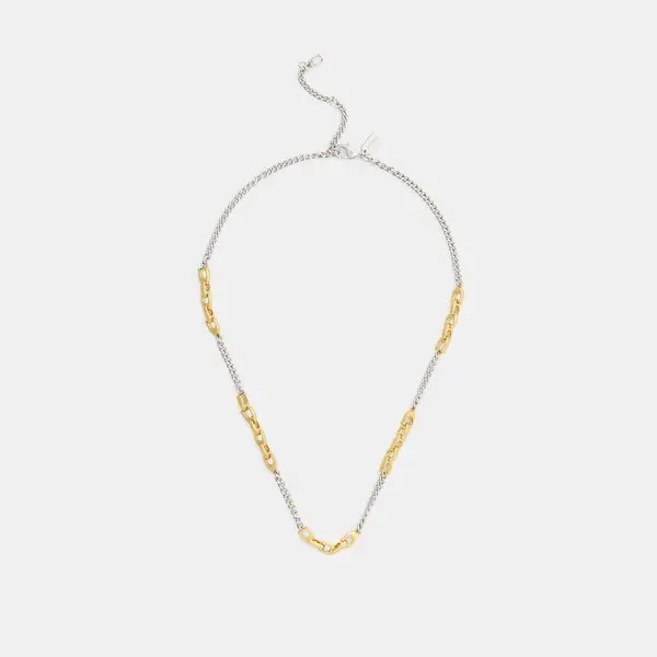 COACH Linked C Chain Necklace