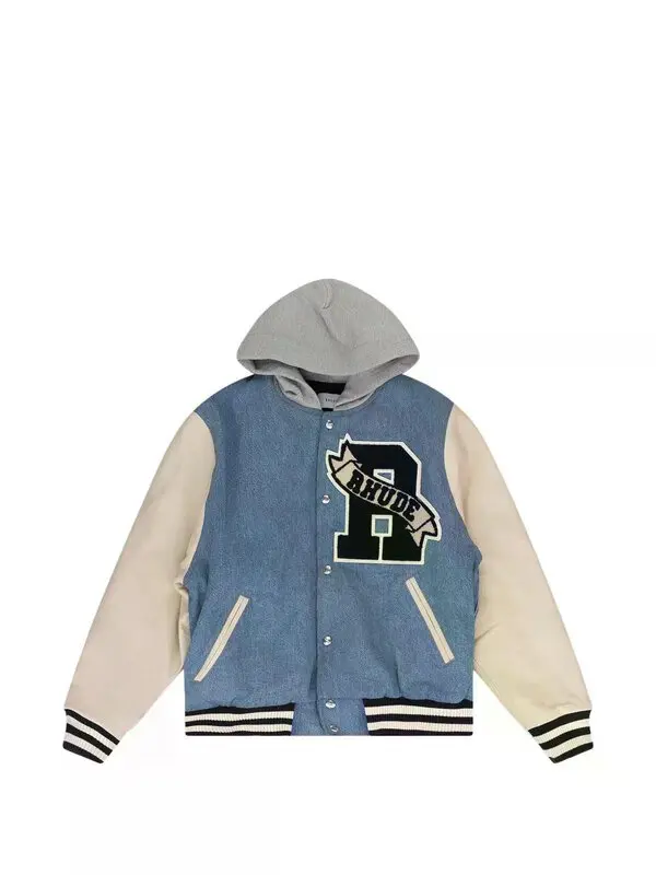 Rhude Appliqué Varsity Jacket