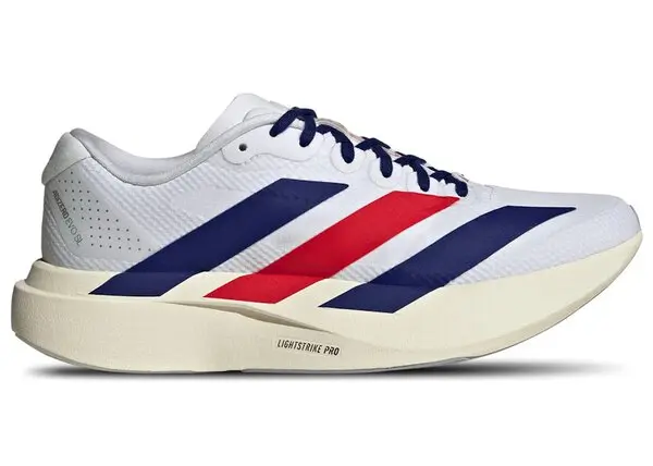 Adidas Adizero Evo Sl Sneakers - Cloud White/mystery Ink/pure Ruby