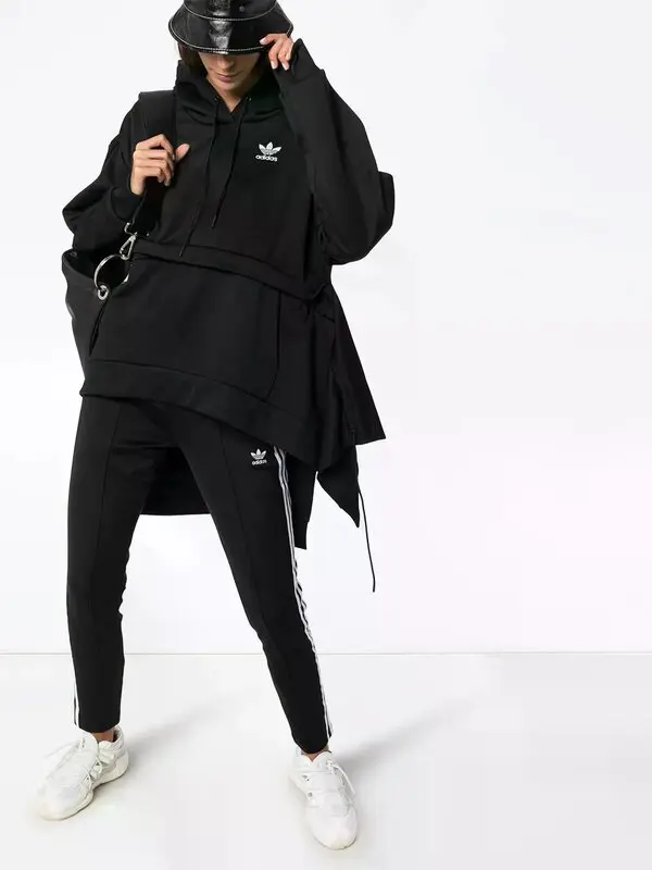 Adidas X Jkoo Step-hem Logo Print Hoodie
