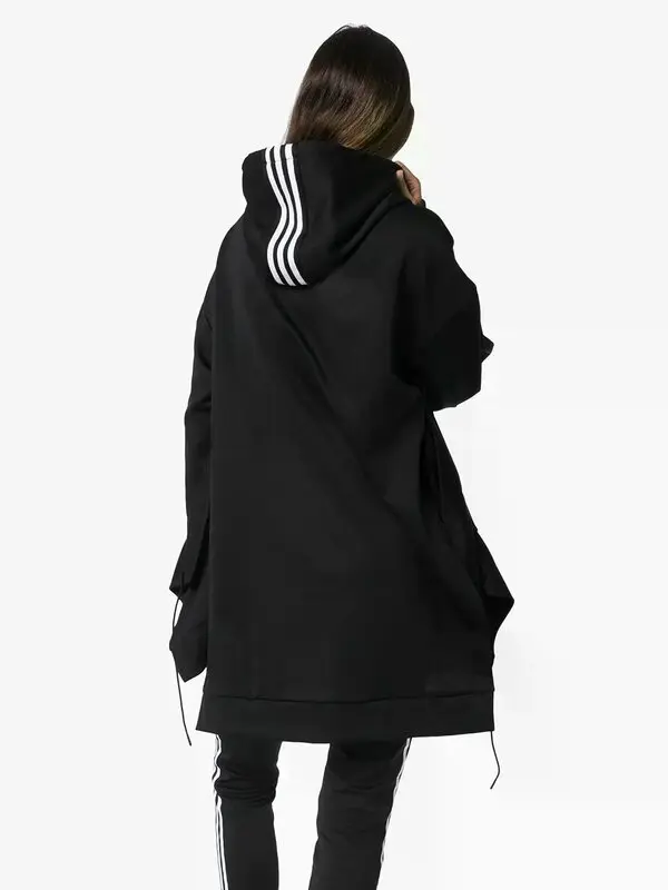 Adidas X Jkoo Step-hem Logo Print Hoodie
