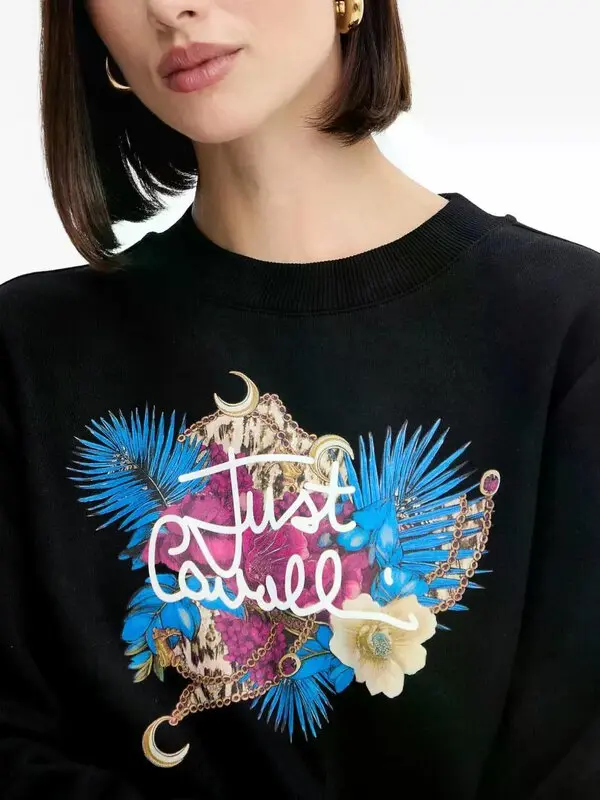 Just Cavalli Graphic-print Sweatshirt