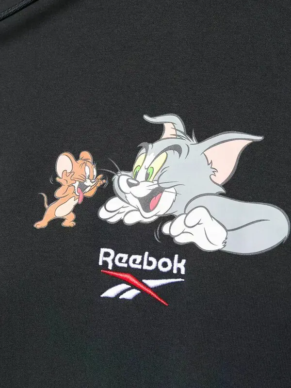 REEBOK Tom And Jerry Hoodie - Black
