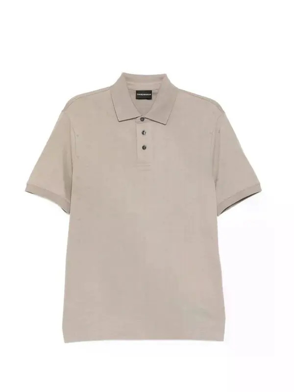 Emporio Armani Cotton Jersey Polo Shirt