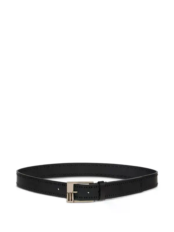 Etro Leather Belt - Black