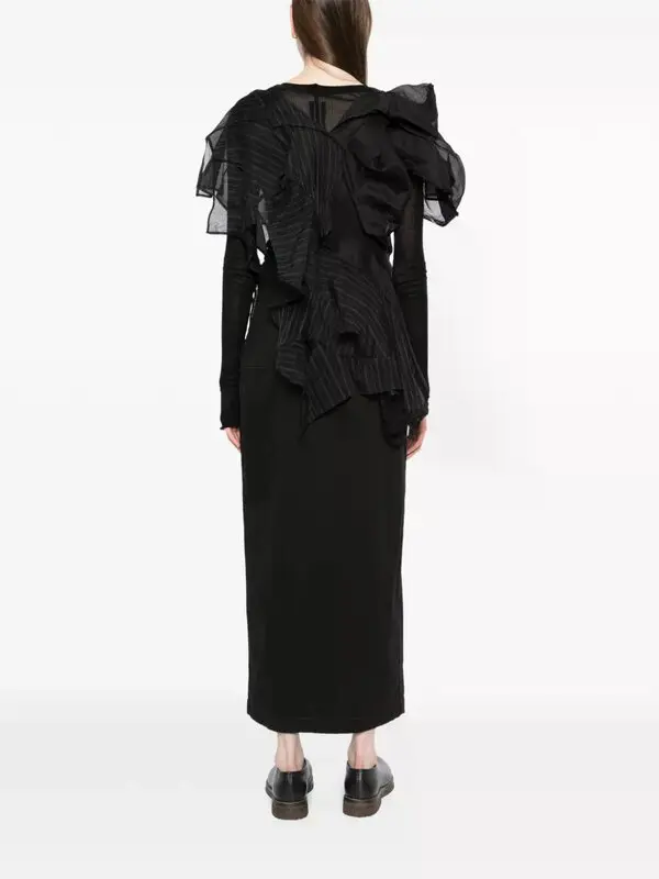 Yohji Yamamoto Asymmetric Darts 3d Blouse