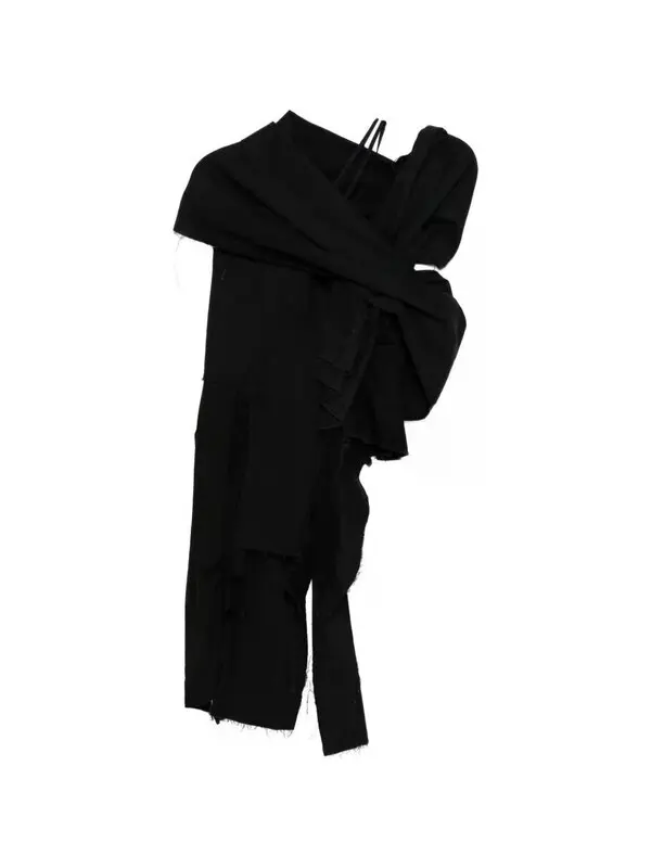 Yohji Yamamoto Lace-up Blouse