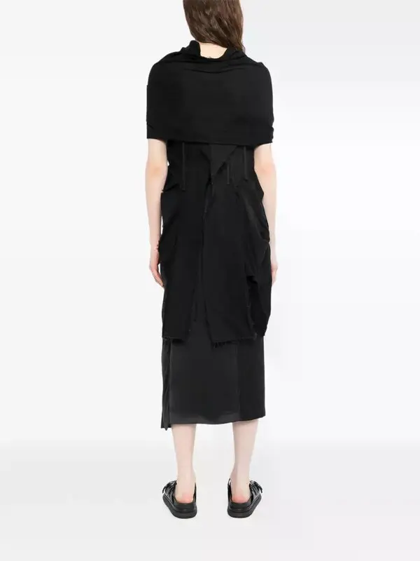 Yohji Yamamoto Lace-up Blouse