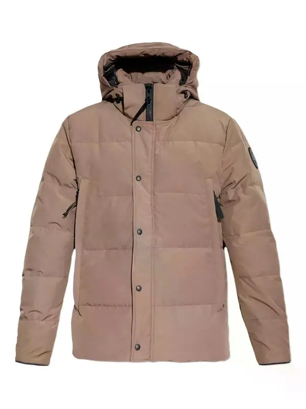 Canada Goose Padded Hooded Jacket - Neutrals