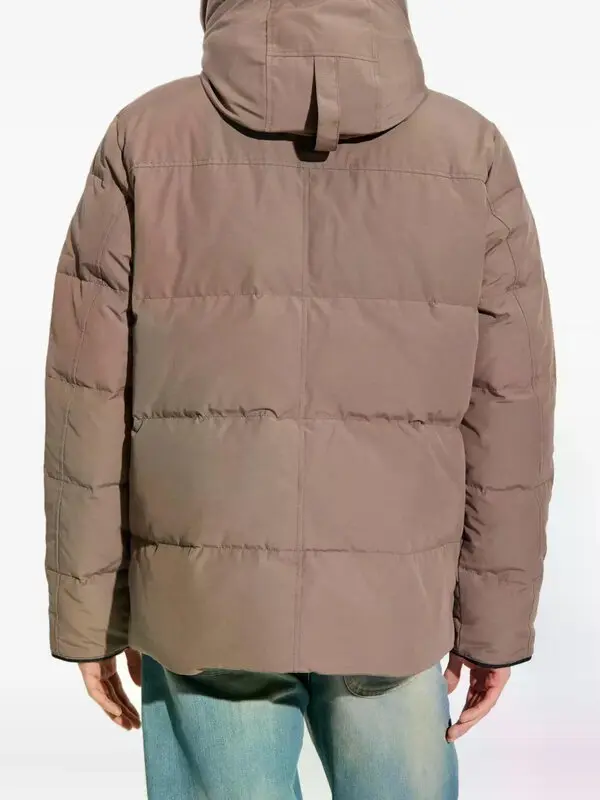 Canada Goose Padded Hooded Jacket - Neutrals