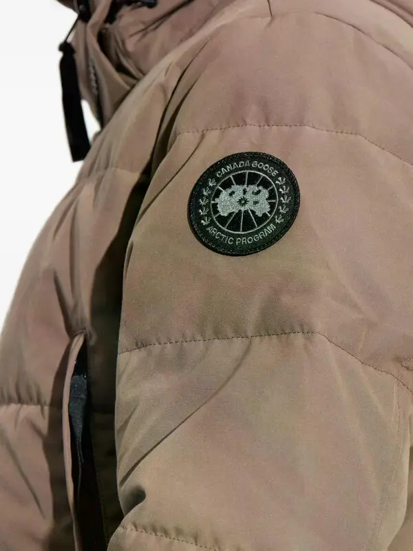 Canada Goose Padded Hooded Jacket - Neutrals