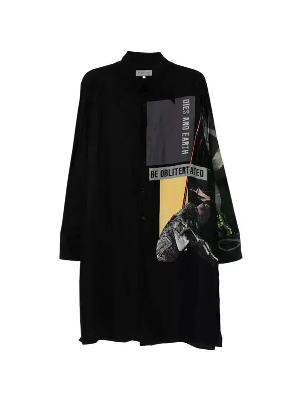 Yohji Yamamoto Graphic-print Shirt