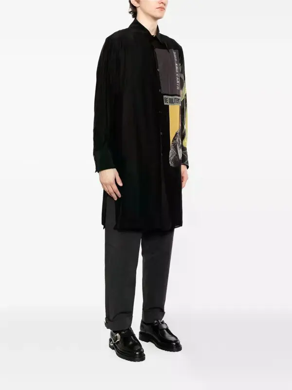 Yohji Yamamoto Graphic-print Shirt