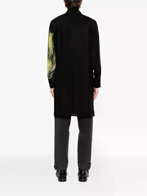 Yohji Yamamoto Graphic-print Shirt