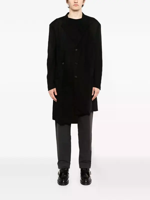 Yohji Yamamoto Chest Pouch Pocket Jacket