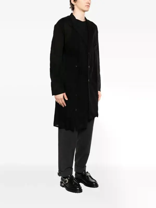 Yohji Yamamoto Chest Pouch Pocket Jacket
