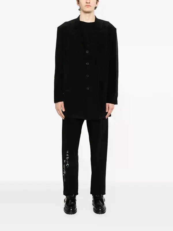 Yohji Yamamoto Single-breasted Blazer