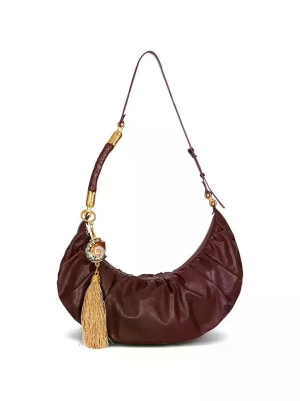 Balmain Tassel Charm - Brown