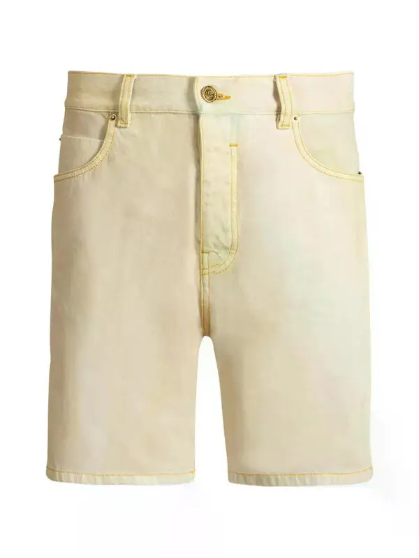 Balmain Five-pocket Bermuda Shorts - Neutrals
