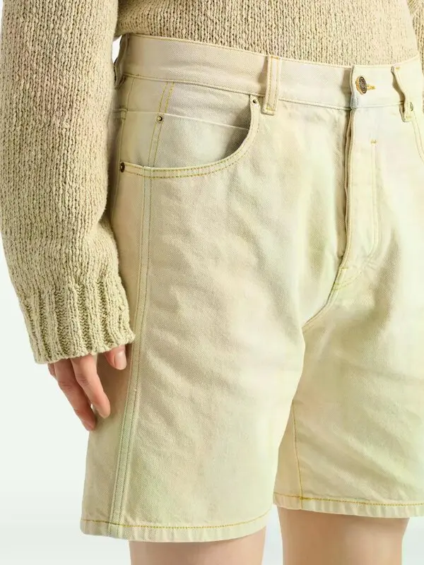 Balmain Five-pocket Bermuda Shorts - Neutrals