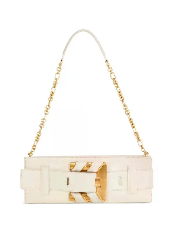 Balmain Anthem Shoulder Bag - Neutrals