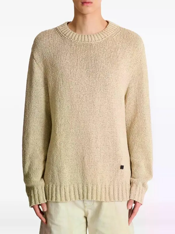 Balmain Crew-neck Sweater - Neutrals