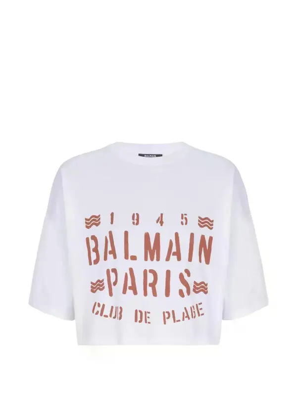 Balmain Printed T-shirt - White