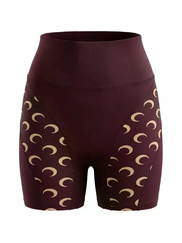 MARINE SERRE Athleisure Mini Shorts
